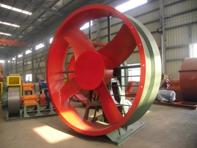 SS304 Industrial Axial Exhaust Fan Free Standing High Pressure Axial Fan