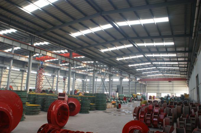 220V 380V Industrial Exhaust Fans , Outlet Flange Radial Centrifugal Fan