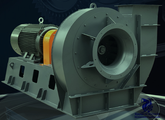 Forced Ventilation Centrifugal Fan Blower 440V 480V 660V Forward Curved