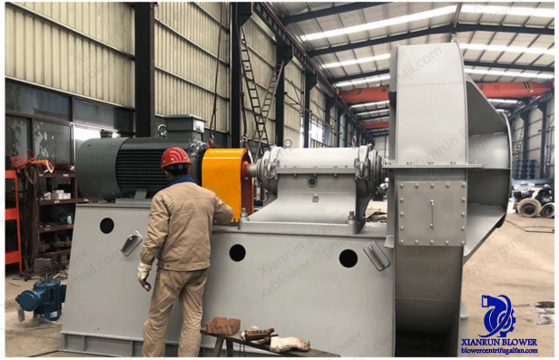 5 - 350KW Custom Industrial Fan Blower 220V 660V For Dust Collection