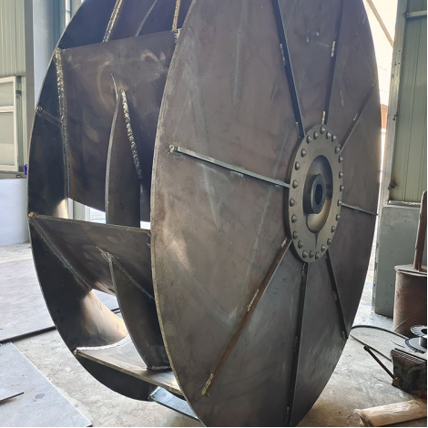 Industrial Backward Curve Centrifugal Fan Impeller Wheels Rotating Part ...