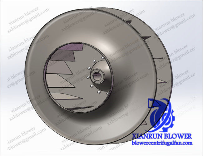 Stainless Steel Centrifugal Fan Blade Types Forward Curved Fan Wheel