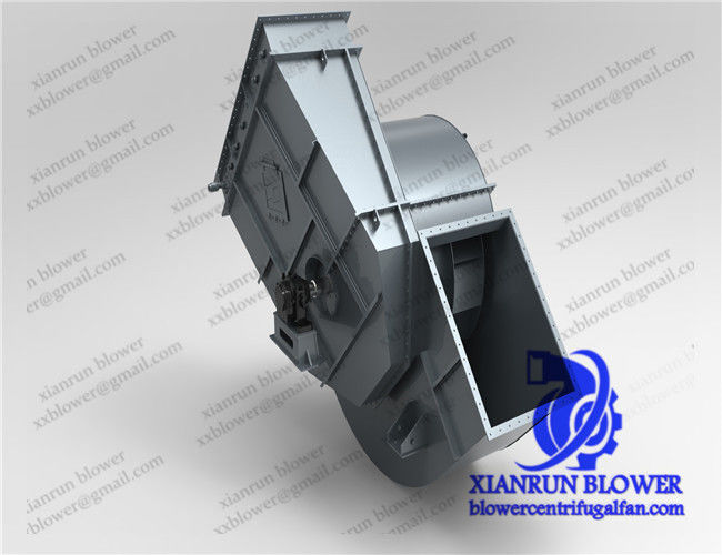 Single inlet Centrifugal Air Blower Fan Color Customized Steam Power Plant
