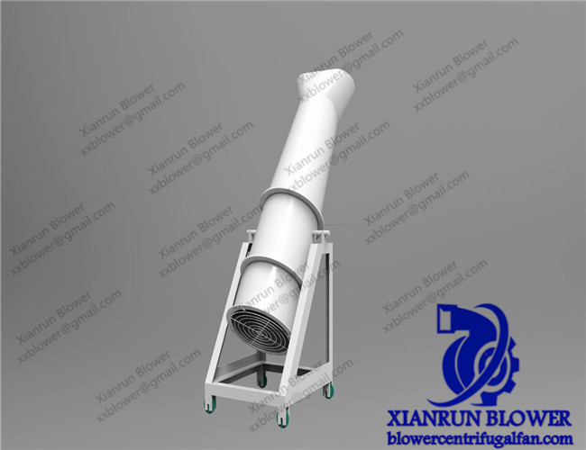 Cement Kiln Industrial Axial Fans Low Noise ISO 9001 Approved