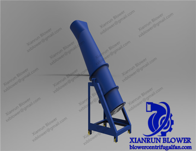 Cylinder DC Axial Fans Industrial Axial Ventilation Fan For Cooling Systems