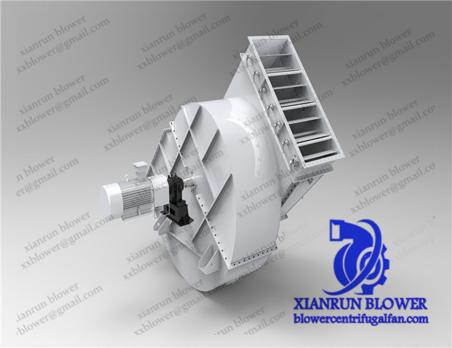 Industrial Backward Single Inlet Centrifugal Fan Steam Power Plant 1 ...